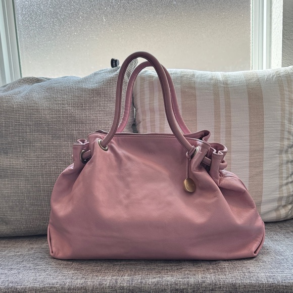 Furla | Bags | Furla Soft Elegant Pink Shoulder Bag | Poshmark